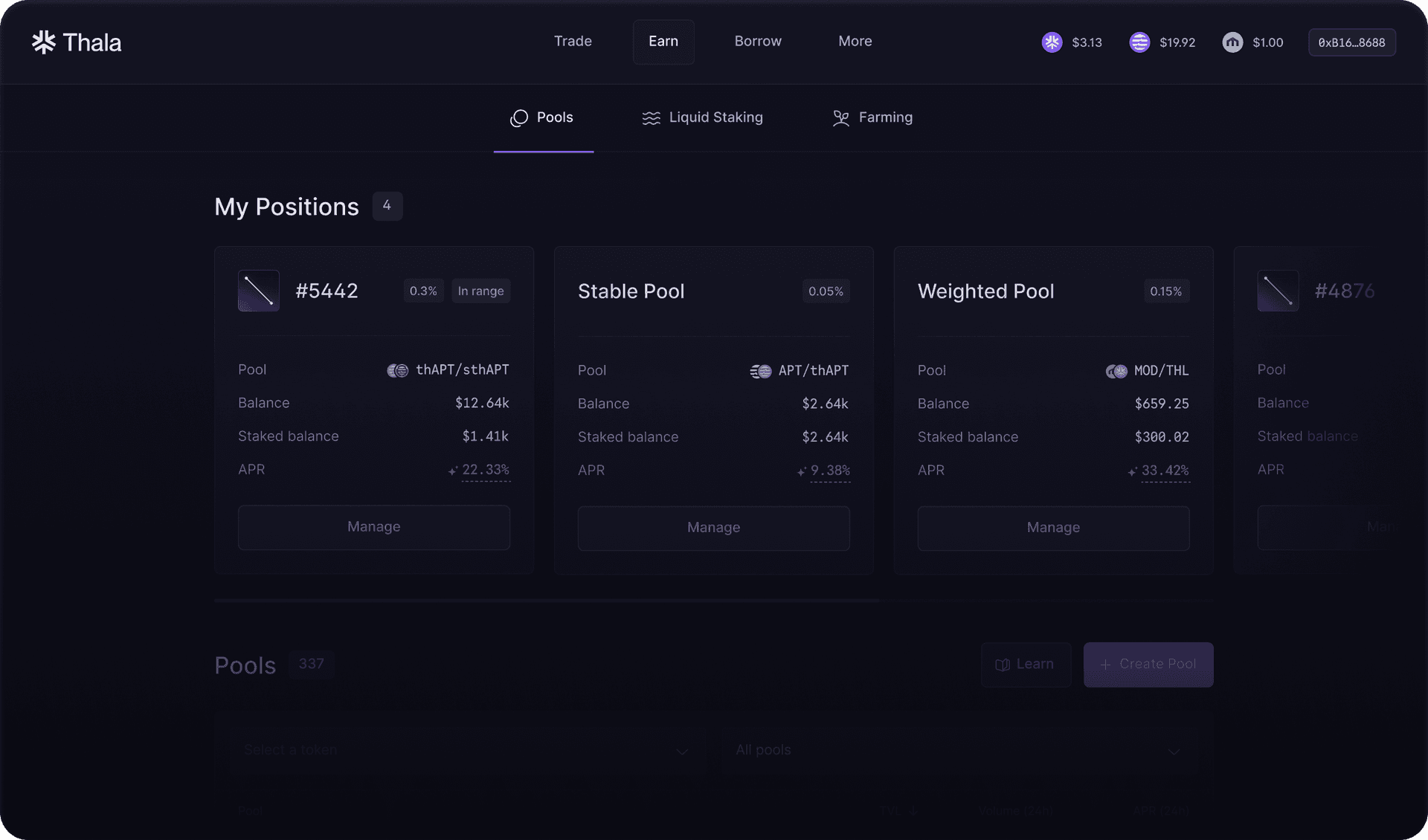 Thala Labs - Decentralized. Scalable. Liquid